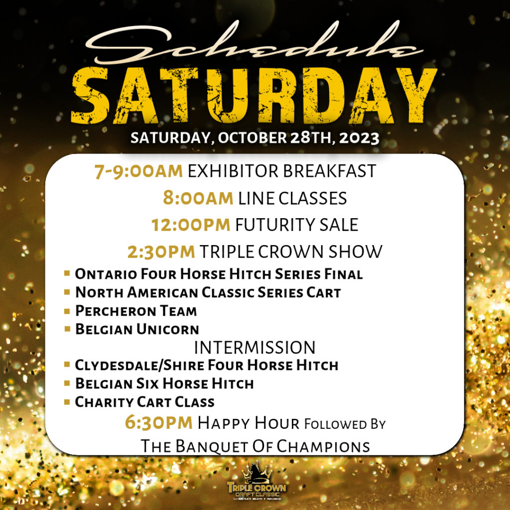 Schedule – Triple Crown Draft Classic
